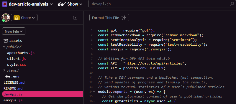 DEV Article Analysis — Andrew Healey